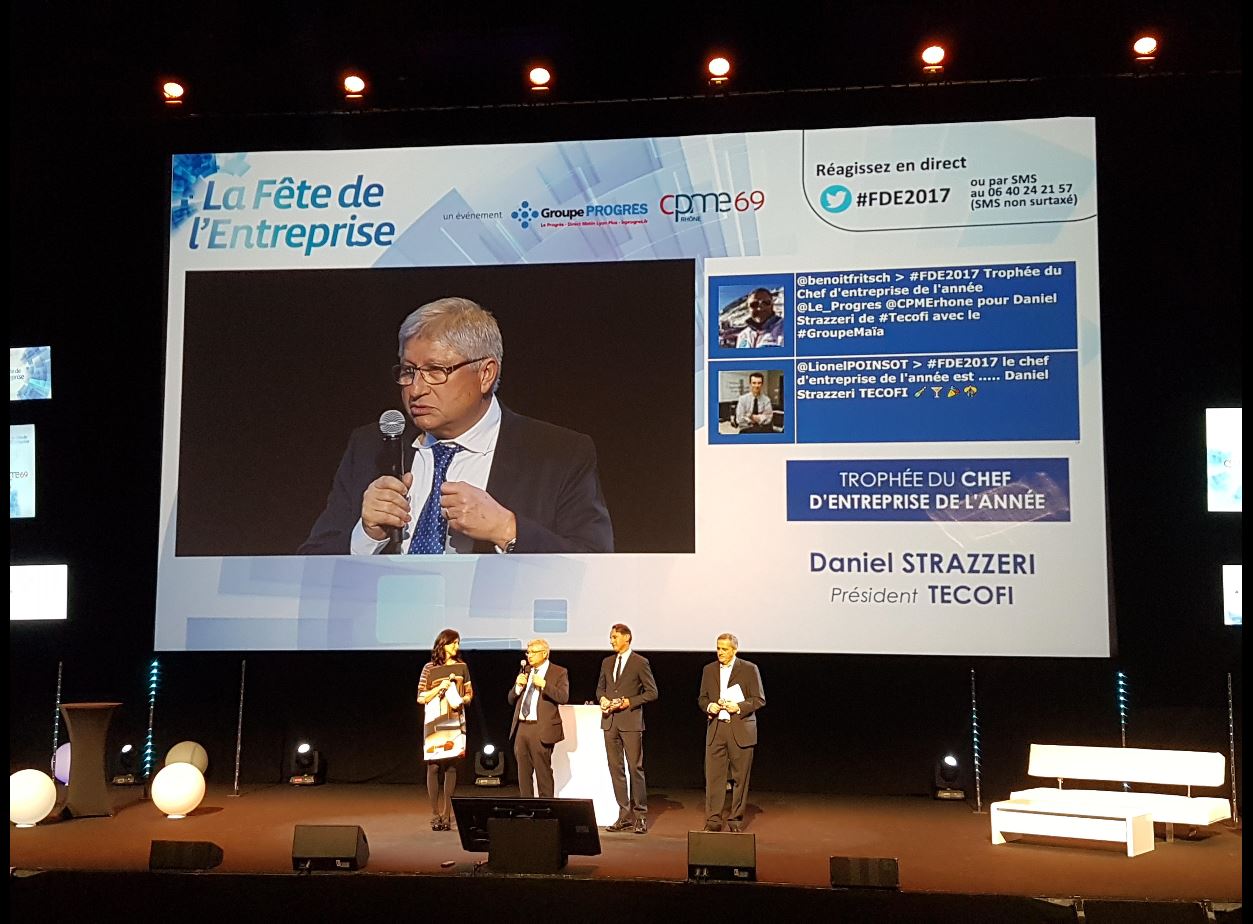 Tecofi Chef d'entreprise de l'année