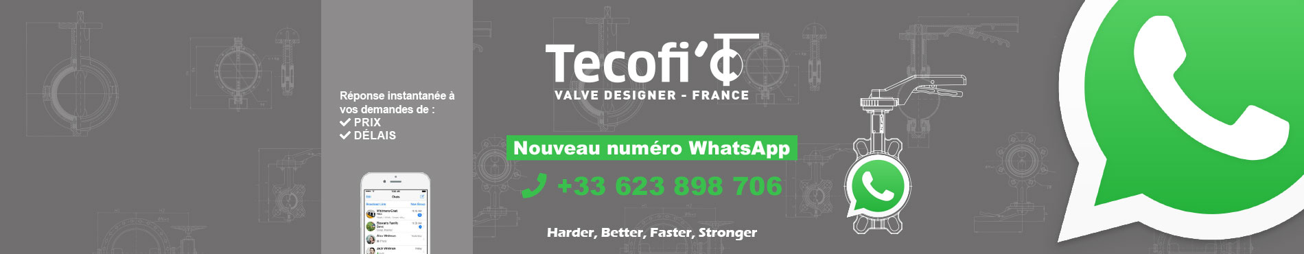 Whatsapp - TECOFI valve designerValve designer