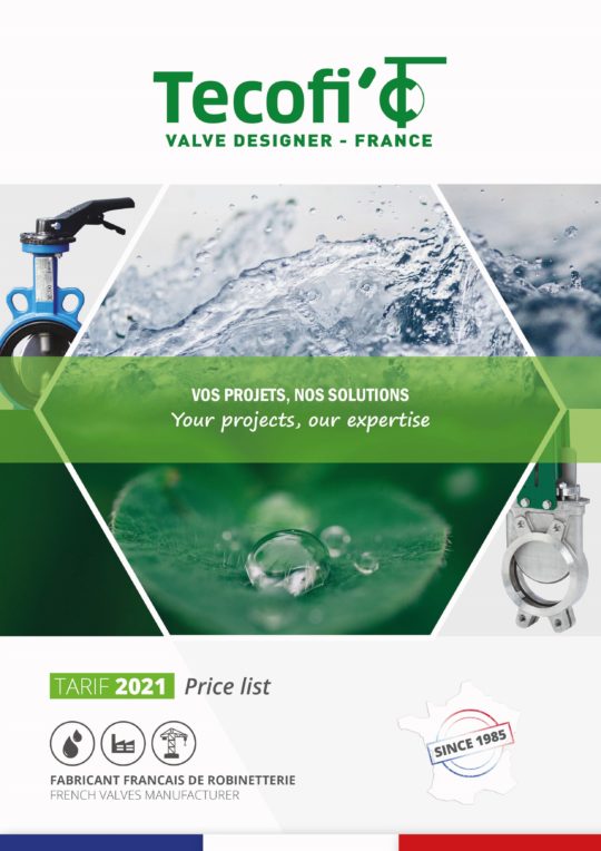New catalogue 2021! - TECOFI valve designerValve designer
