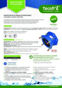 Flyer-Adapt_FlangeAdaptorFR-EN - TECOFI valve designerValve manufacturer